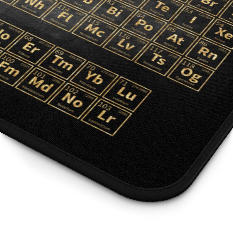 Periodic Table of the Elements Desk Mat University Gift - Etsy