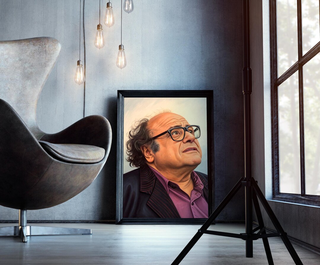 Danny Devito Modern Celebrity Portrait | Digital Print |printable Wall ...