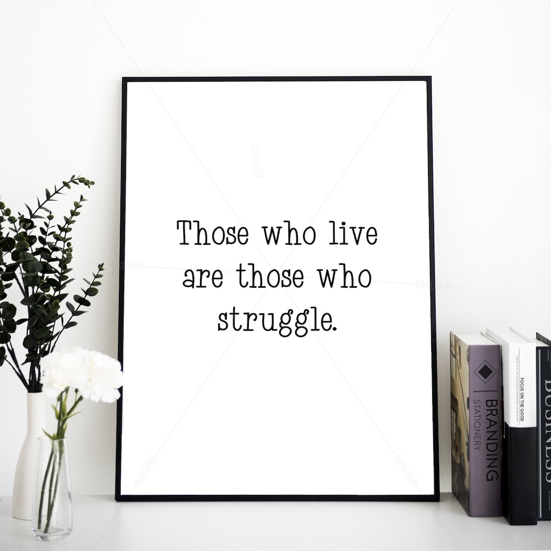 Victor Hugo Printable Quote Wall Art Print, Motivational Poster ...