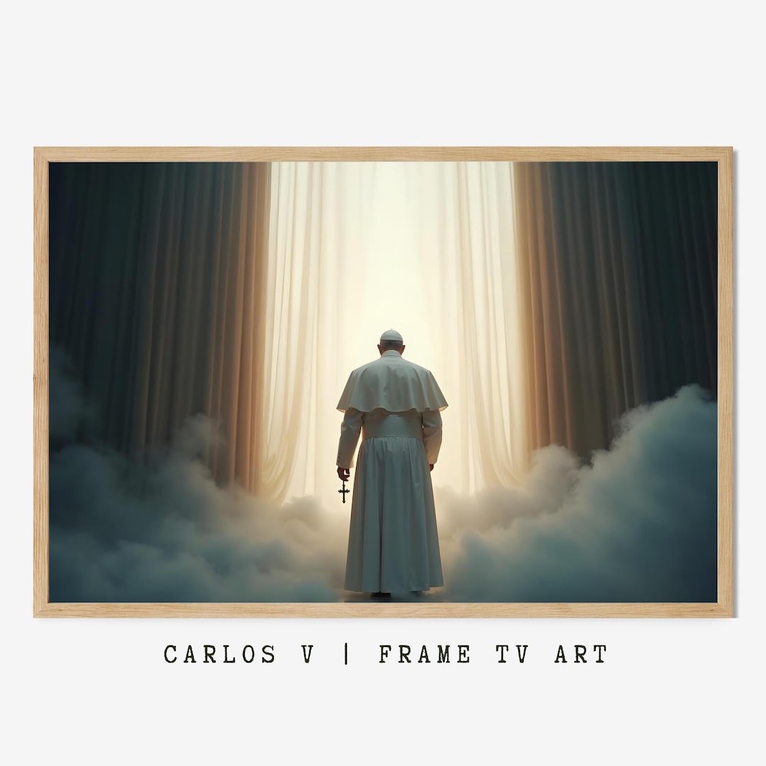 Pope Francis in Memoriam Illustration | Digital Art Samsung Frame ...
