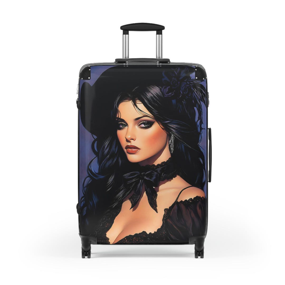 Gothic Stylish Travel Suitcase With Elegant Design, Unique Luggage for ...