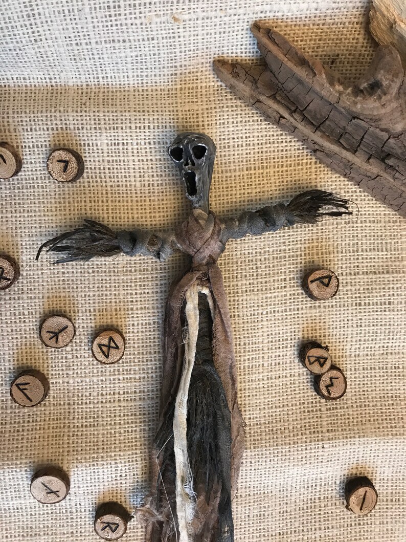 Voodoo Doll Protection Altar Figurine Sculpted Art Doll - Etsy