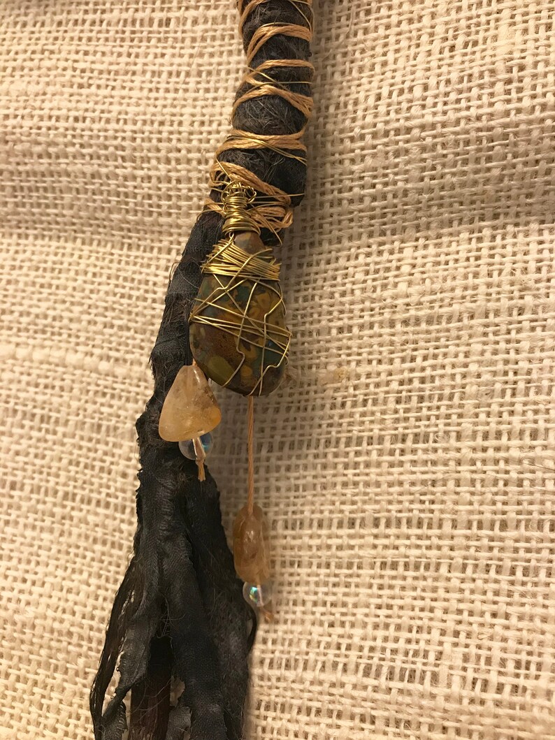 Gold Protection Doll W/ Polychrome Jasper Hand Crafted Altar - Etsy