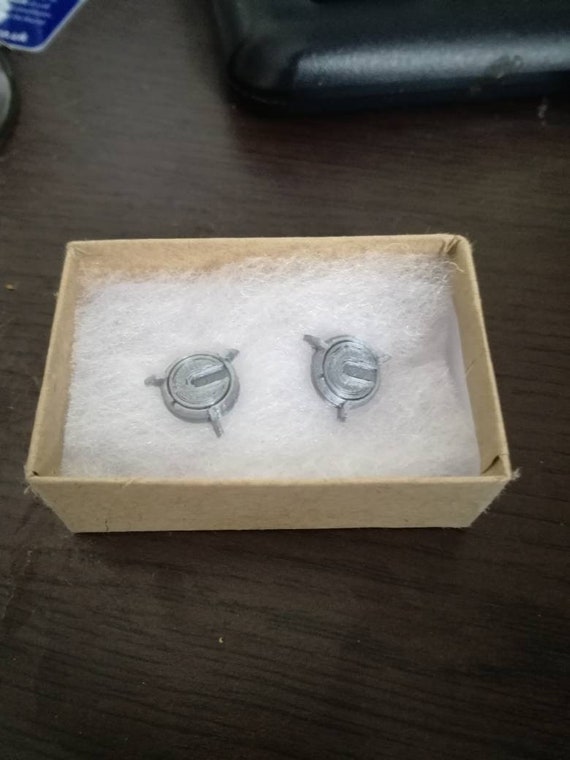 Doctor Who Cyberman Ear Rings | Etsy