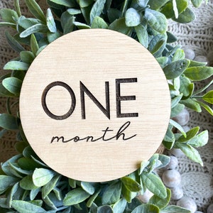 Baby Monthly Milestone Cards | Milestone Signs | New Baby Sign | Custom ...