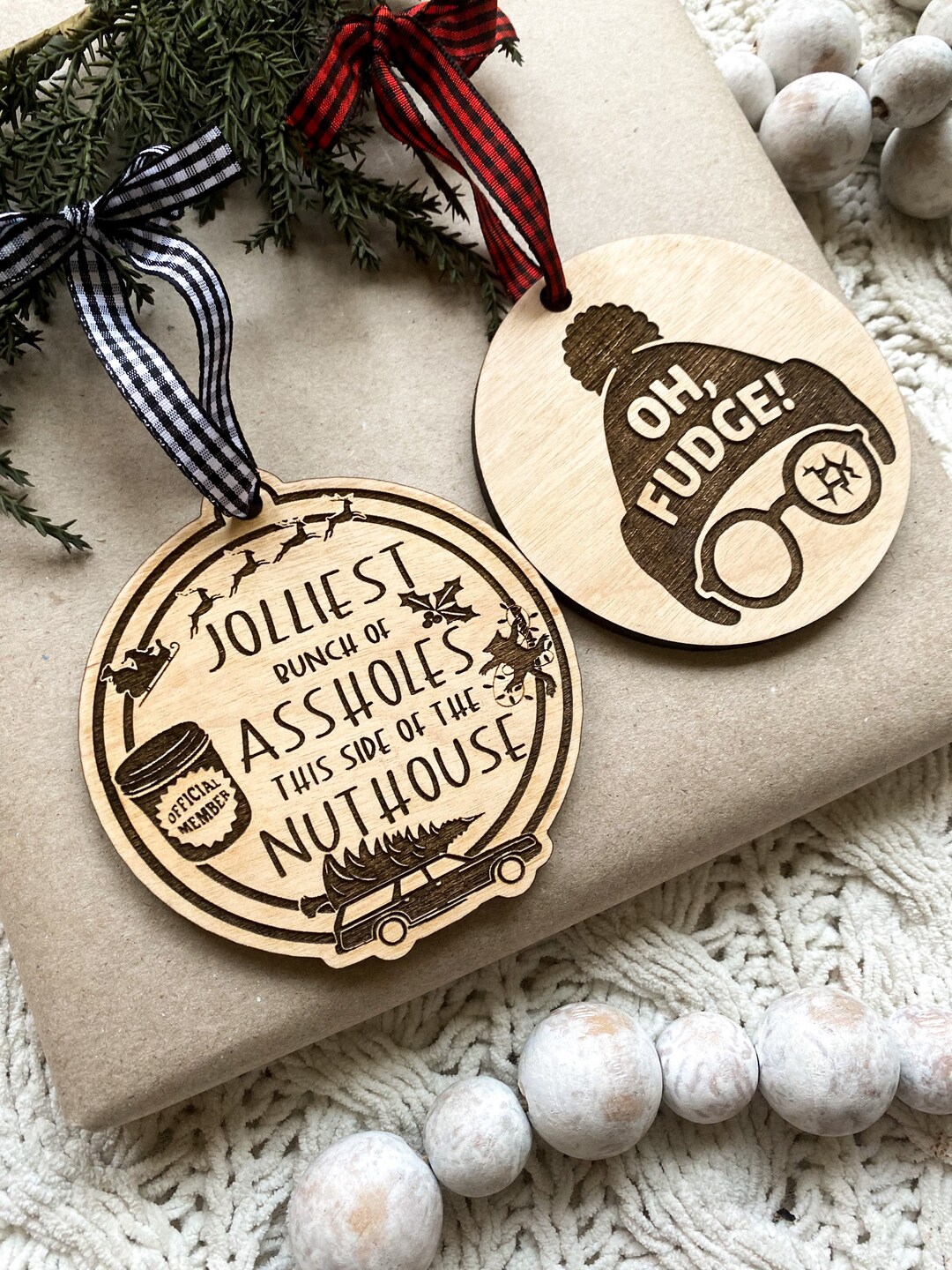 Oh Fudge Ornament | Christmas Ornaments | Christmas Story Ornament ...
