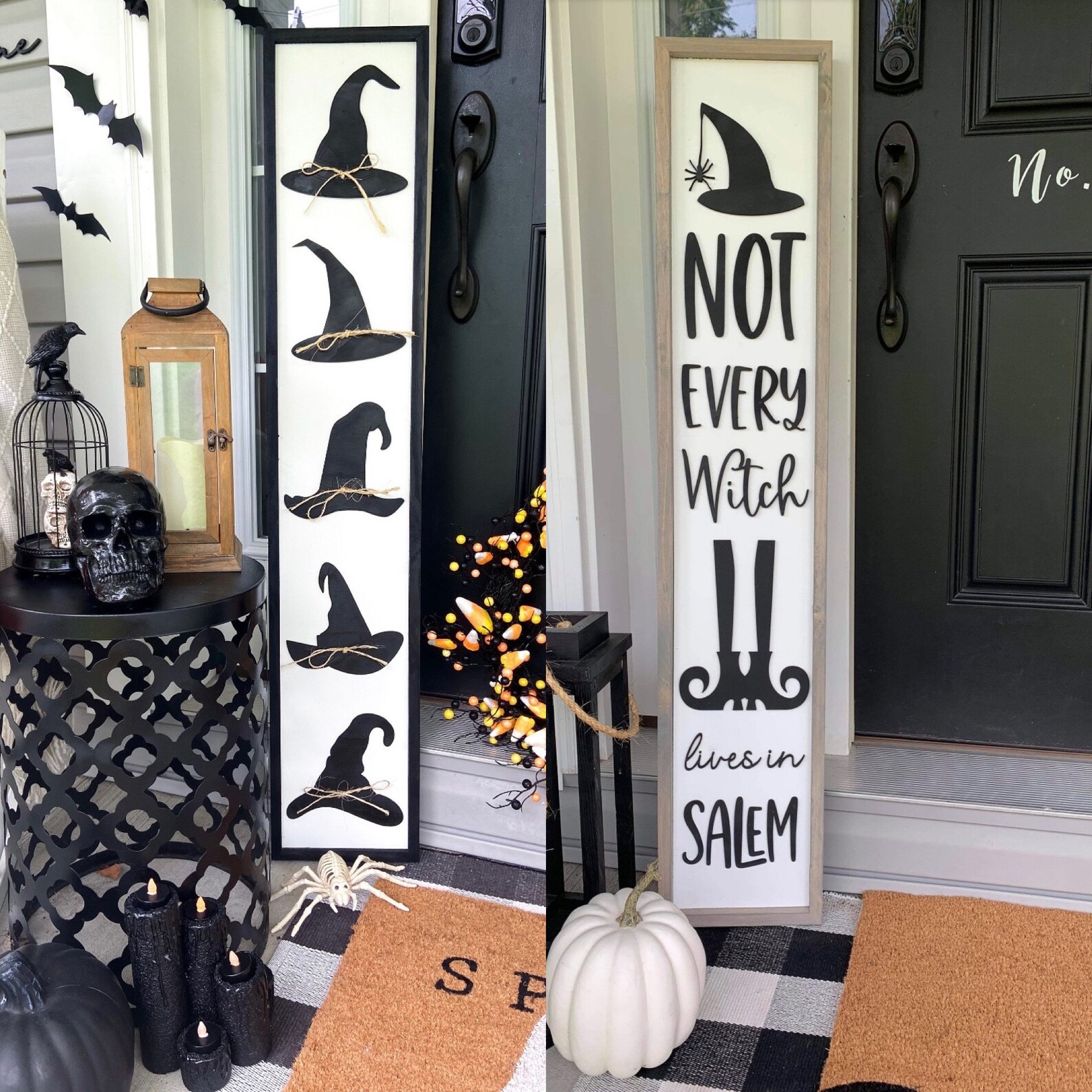 Double Sided Spring/summer Porch Sign: 3D Wood Leaner - Etsy