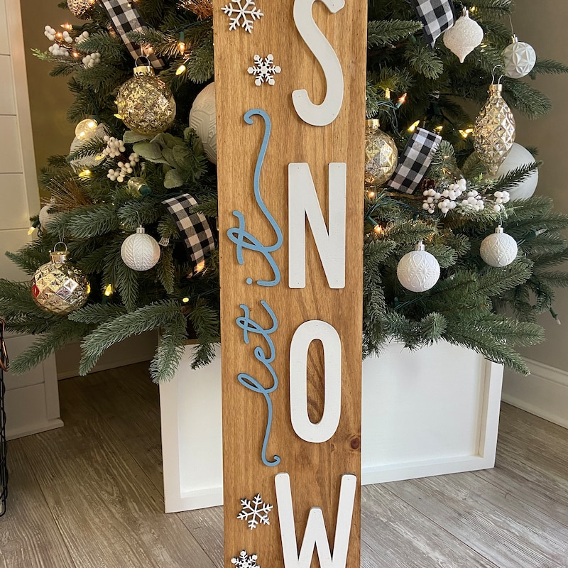 Christmas Porch Sign - Etsy
