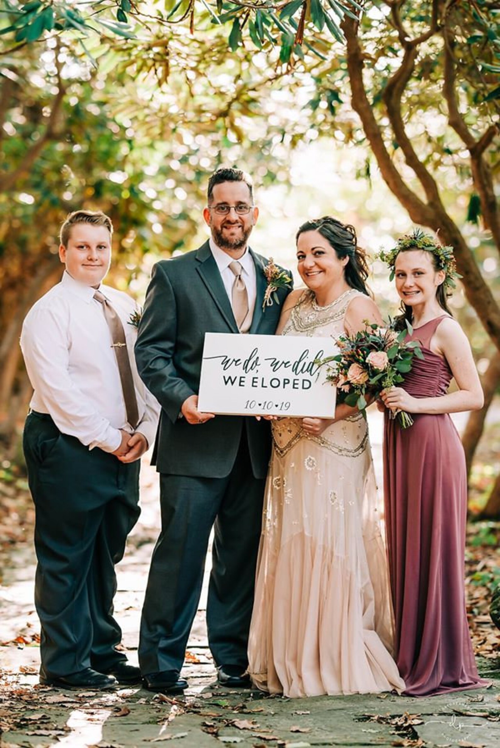 We Eloped Wooden Sign Custom Eloped Sign We Eloped Sign We Eloped ...