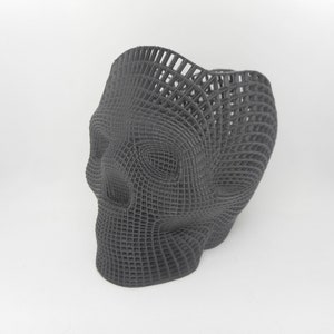 Wireframe Skull | Pen Pencil Holder | Home Office Work | Desk Organizer ...