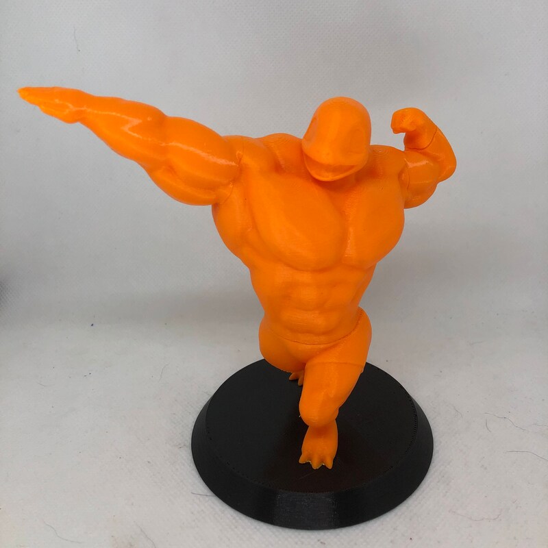 Buff Pikachu Figure - Etsy