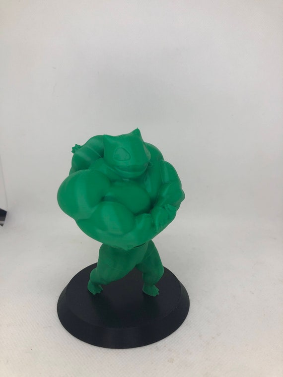 Ultra Swol Bulbasaur Body Builder Buff Pokemon 3D - Etsy