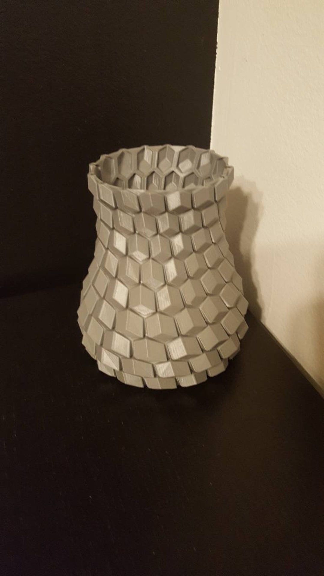 Pen Pencil Holder | Curved Cubes Vase | Home Office Work | Desk ...