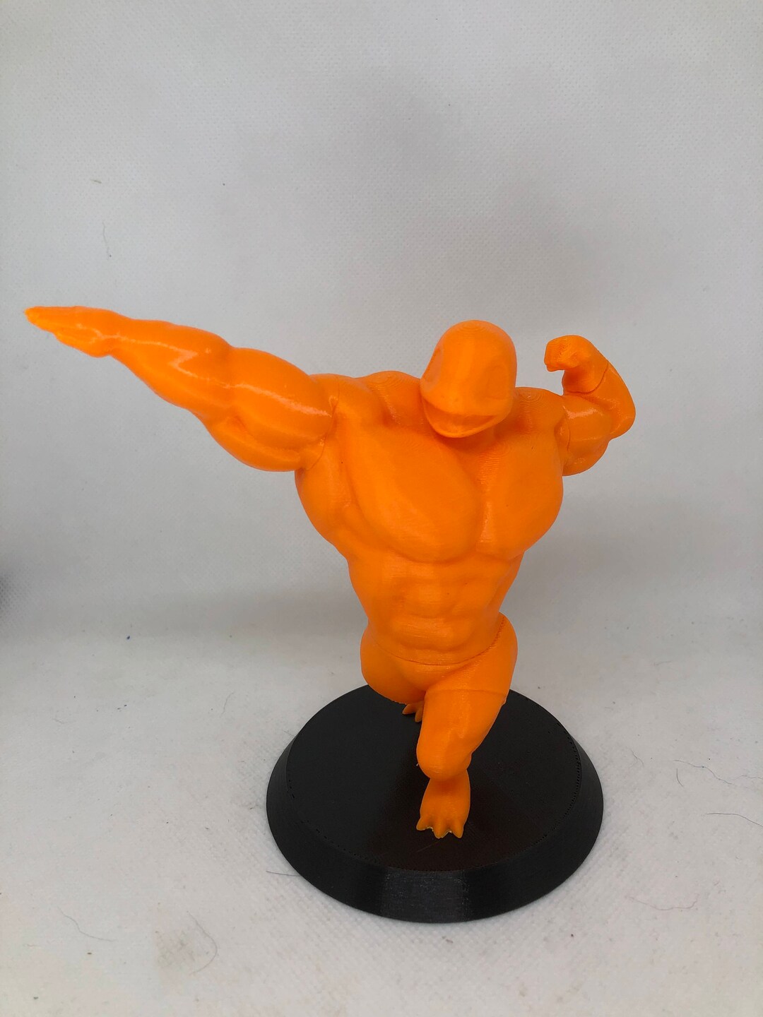 Ultra Swol Charmander Body Builder Buff Pokemon 3D Printed Figuring Gag ...