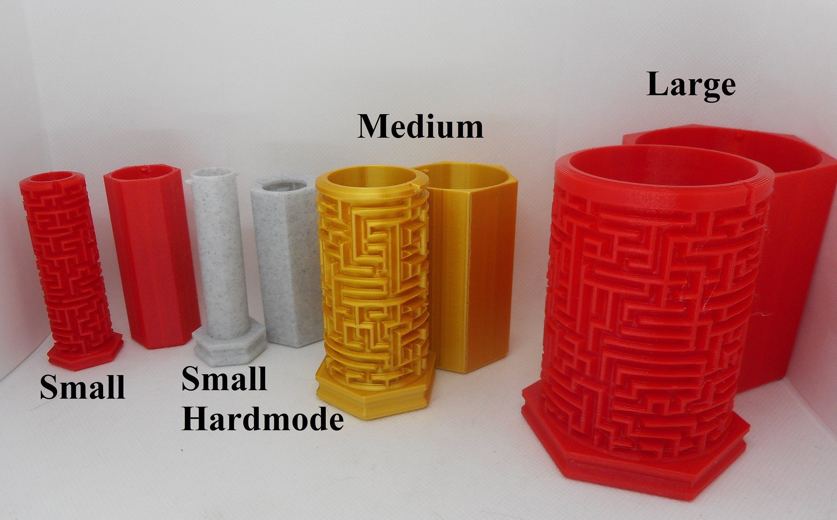 1 Level Russian Doll Labyrinth Box Maze Puzzle Stash Brain | Etsy