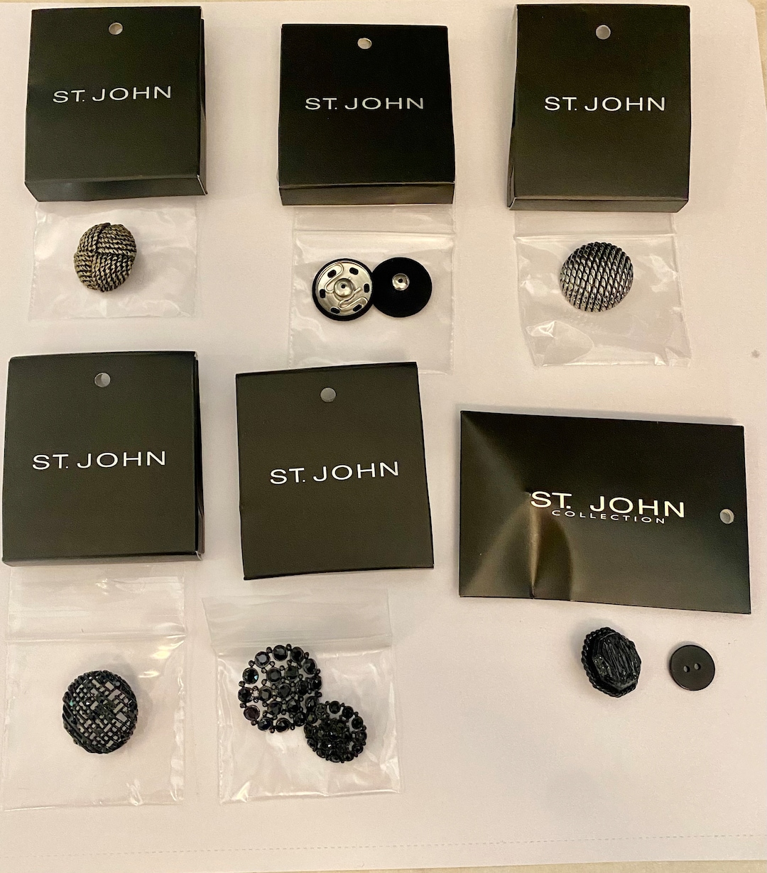 Gorgeous Lot of St John Buttons - Etsy