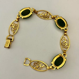 Jade Scarab Van Dell Bracelet - Etsy