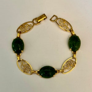 Jade Scarab Van Dell Bracelet - Etsy