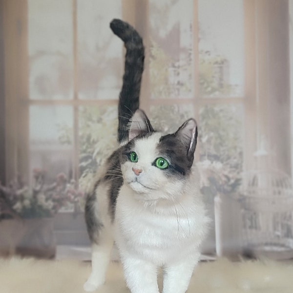 Realistic Cat - Etsy