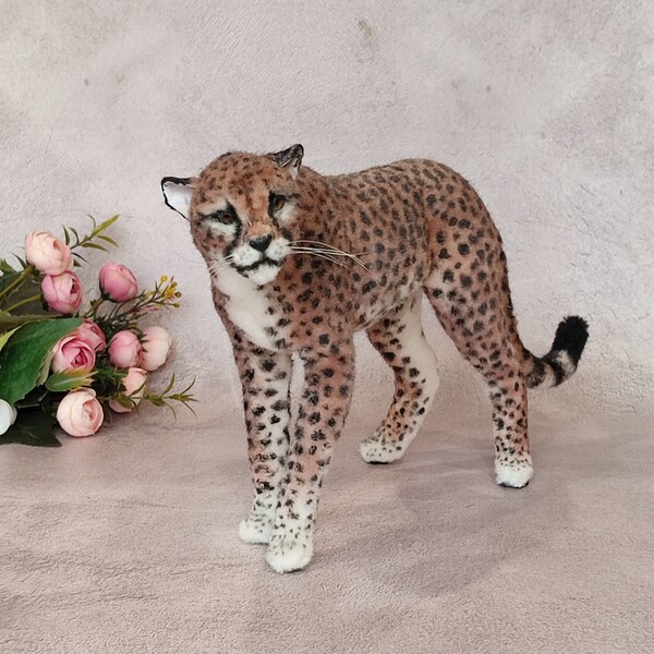 Cheetah Figurines - Etsy