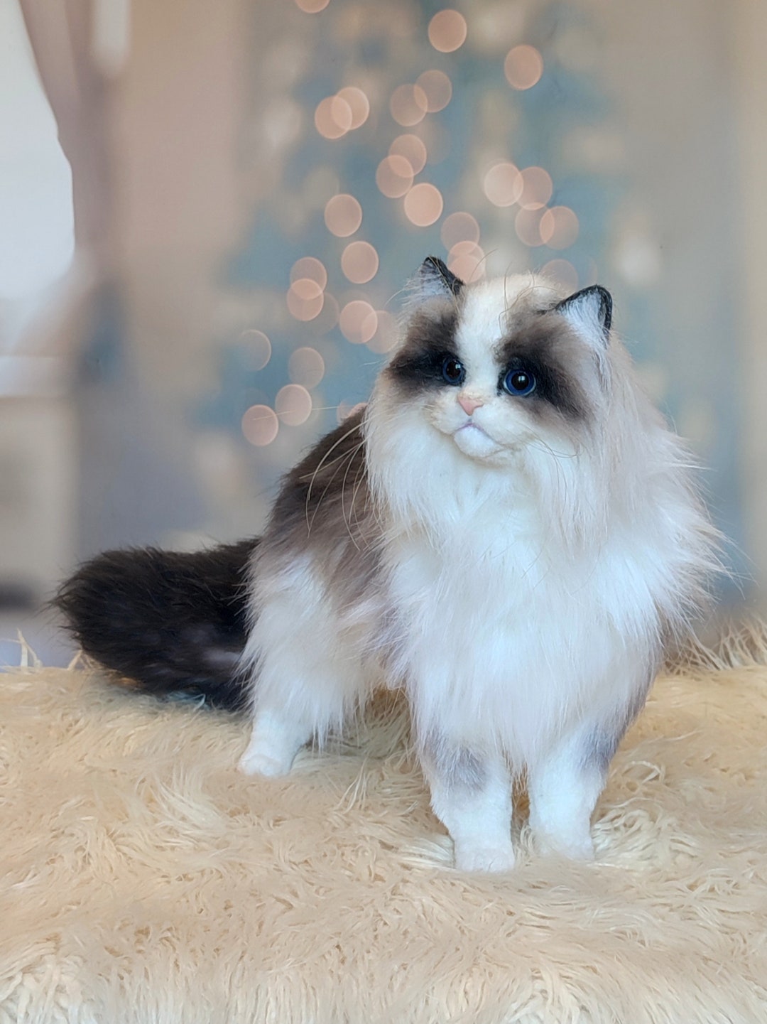 Realistic Cat Ragdoll Author's Doll OOAK Plush Toy - Etsy