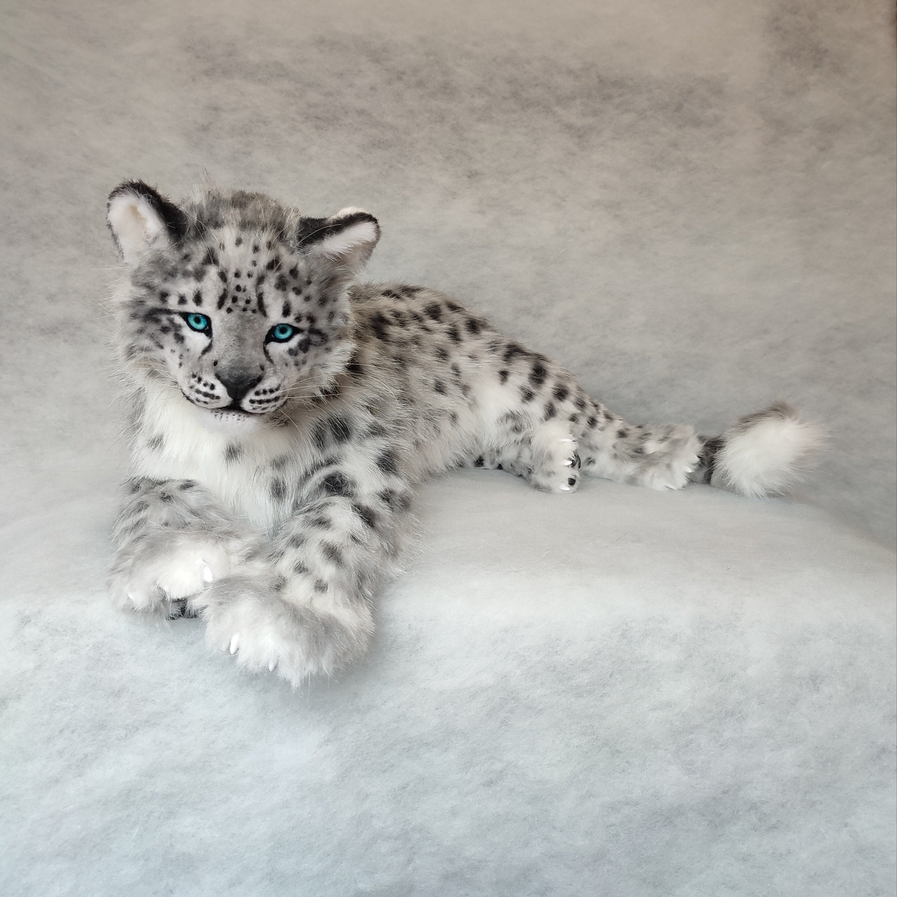 EXAMPLE LISTING baby snow leopard realistic art doll | Etsy