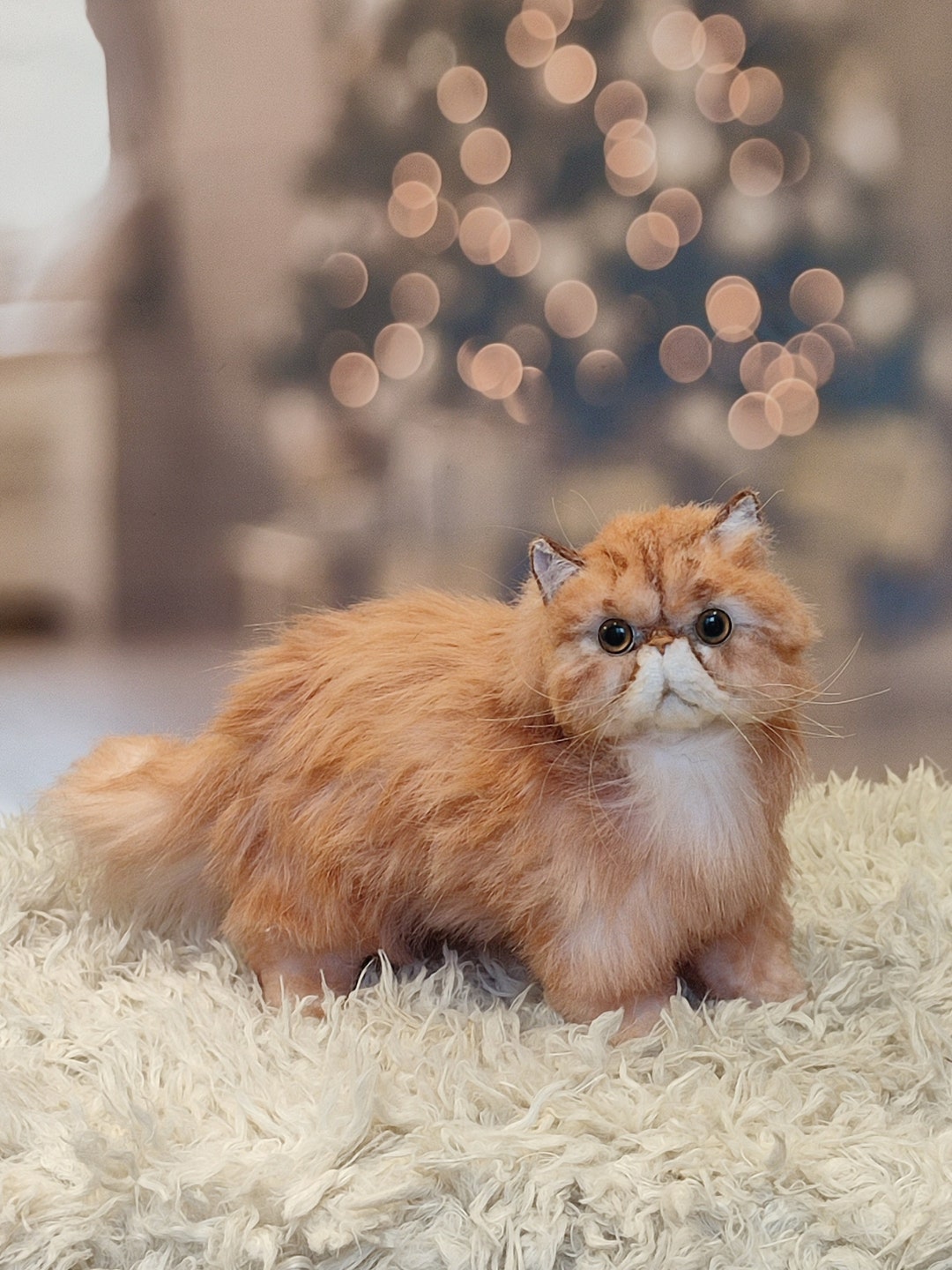Realistic Persian Cat Author's Doll OOAK Plush Toy Kitten - Etsy