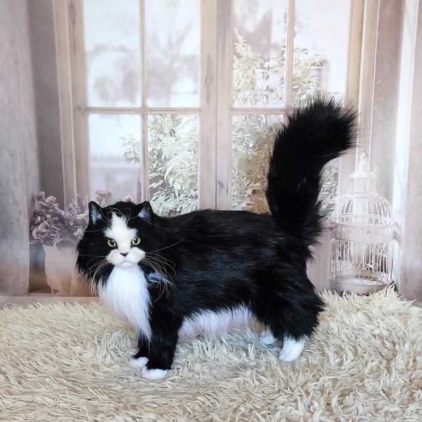 Realistic Cat - Etsy