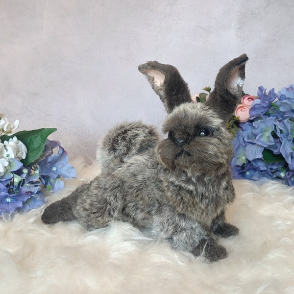 Realistic Bunny - Etsy