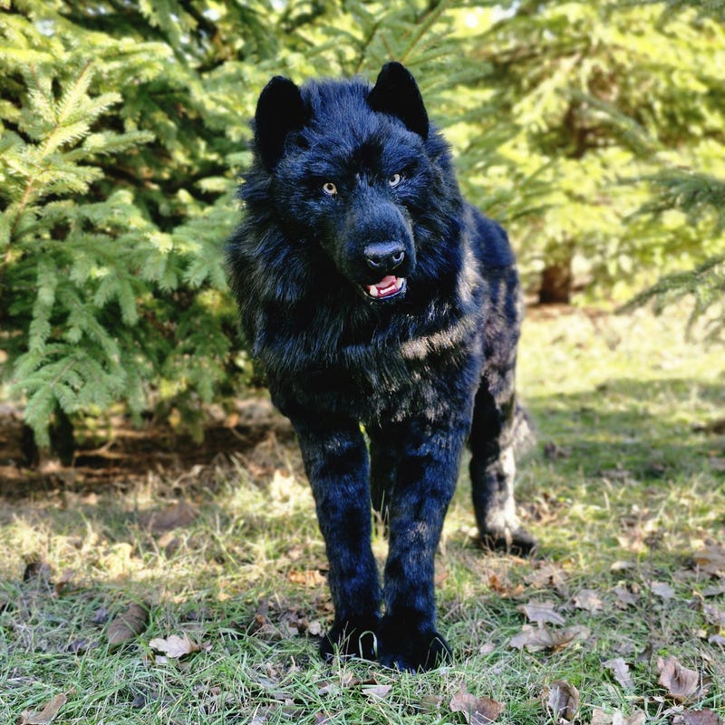 Wolf Doll - Etsy