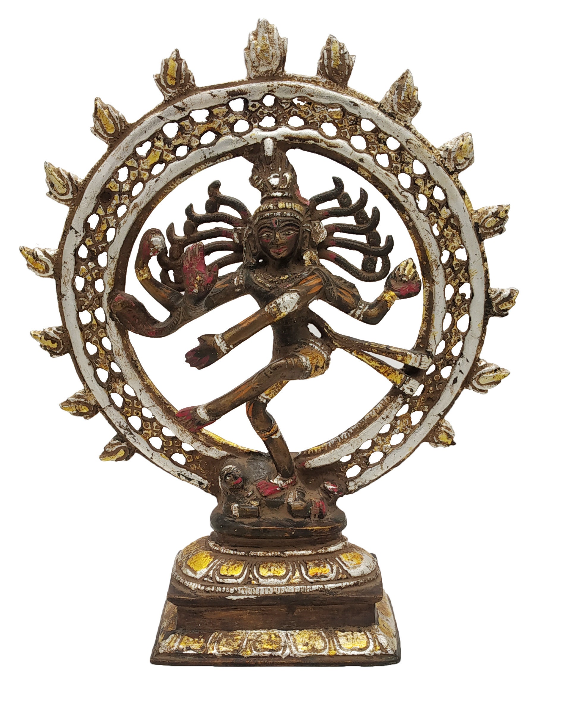 Natraj Statue Dancing Shiva Natraja Hindu God Figure Shiv | Etsy