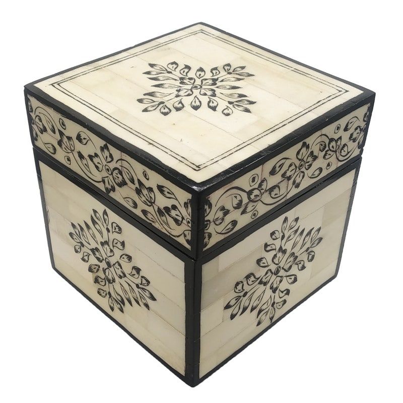 Bone Inlay Box - Etsy