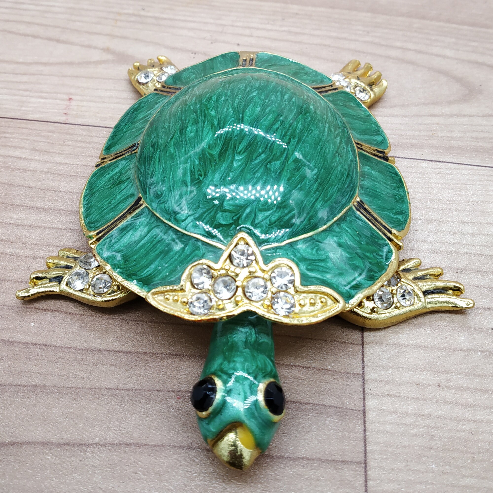 Tortoise Trinket Box Multi Color Small Souvenir Gift Decorated - Etsy UK