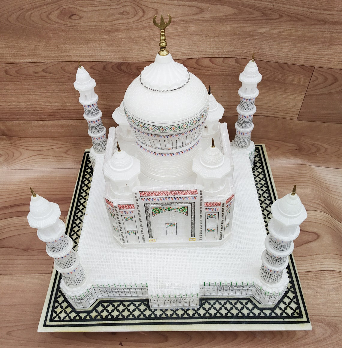 Taj Mahal 12 White Marble Replica Taj Mahal Statue - Etsy