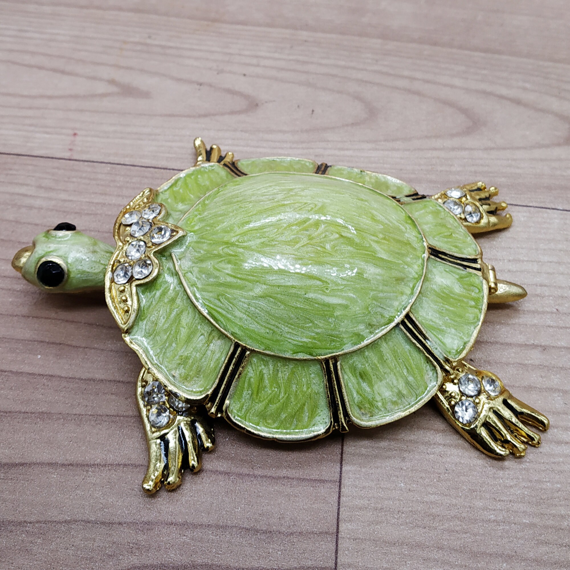 Tortoise Trinket Box Multi Color Small Souvenir Gift Decorated - Etsy UK