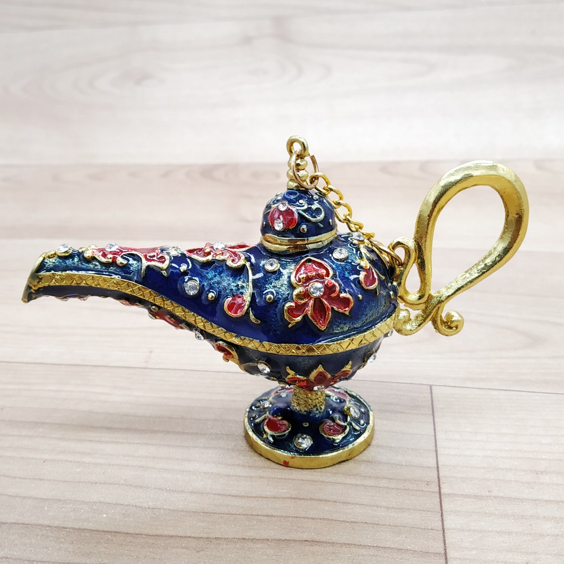 Aladdin lamp Multi color small souvenir gift Decorated with | Etsy