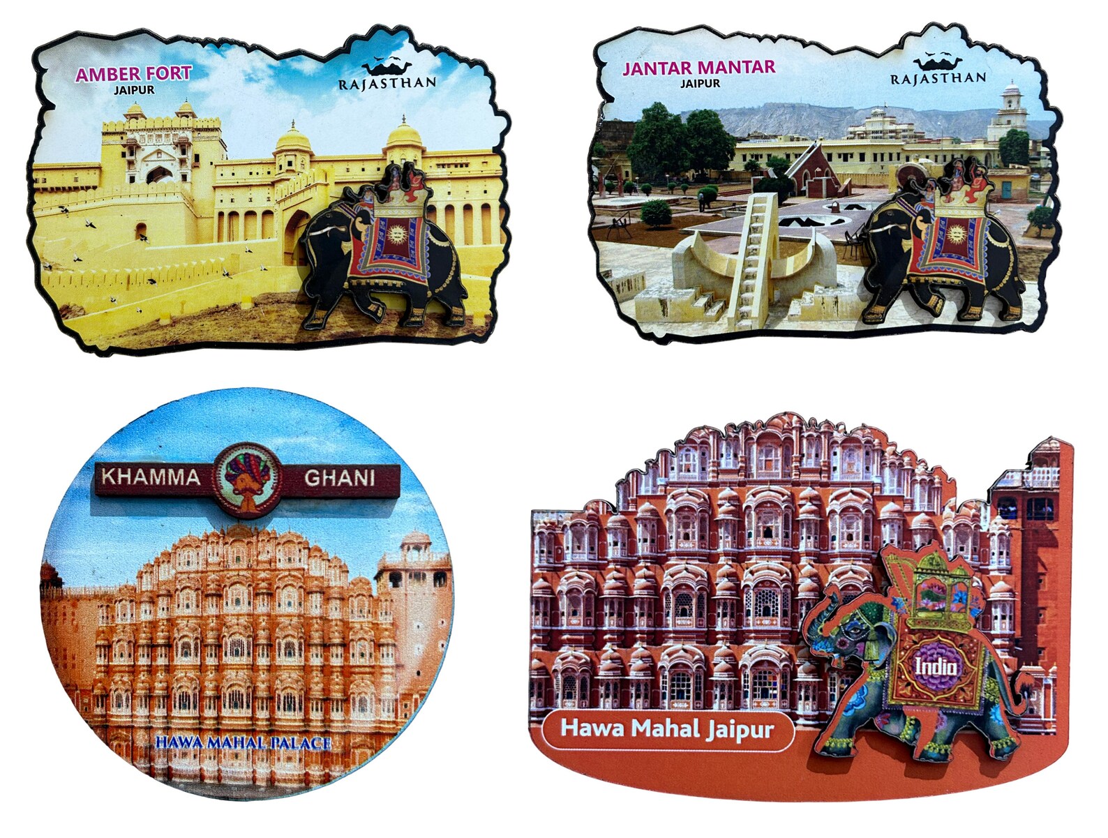 Handmade Indian Culture Fridge Magnets, Kitchen Decor, Souvenir Gift ...