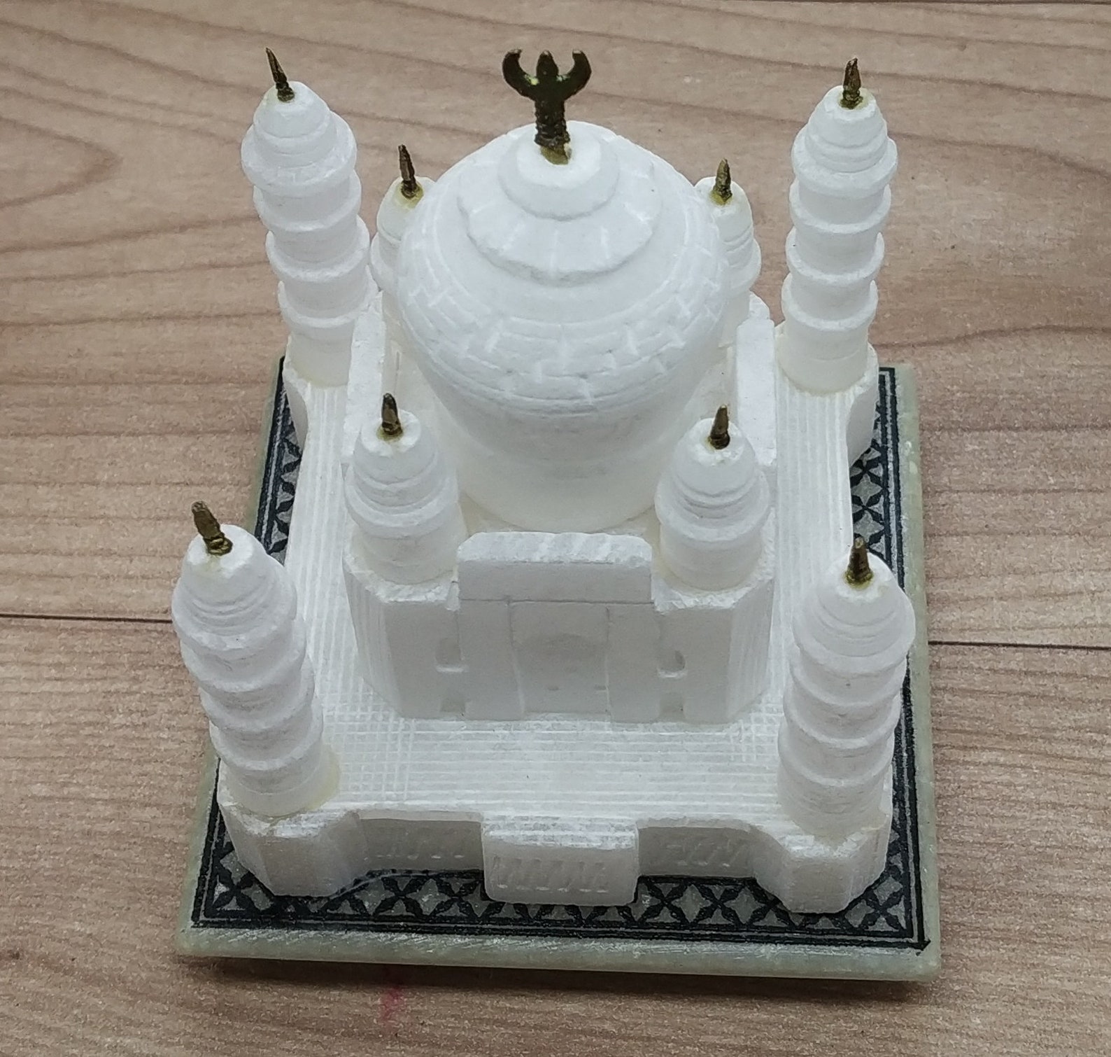 Taj Mahal Model 3 White Marble Replica Statue Miniature - Etsy