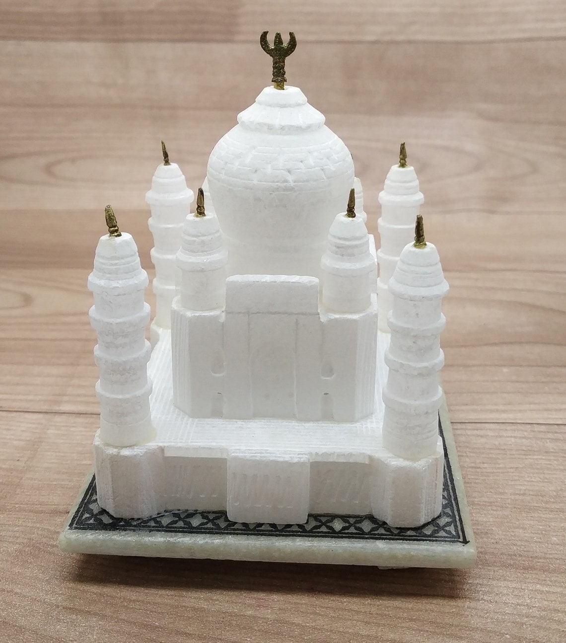 Taj Mahal Model 3 White Marble Replica Statue Miniature | Etsy