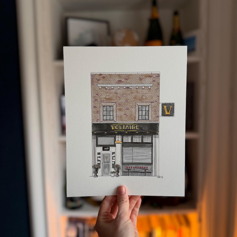 Custom Pub Drawing - Etsy UK