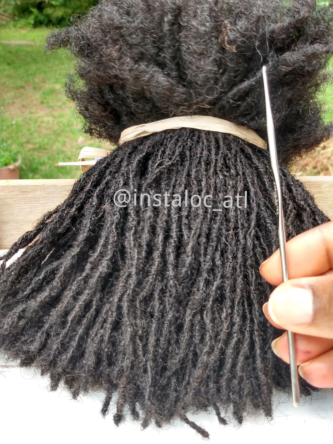 200 Sisterlock Extensions 100% Human Hair. 200 Locs. Available in 5 10 ...