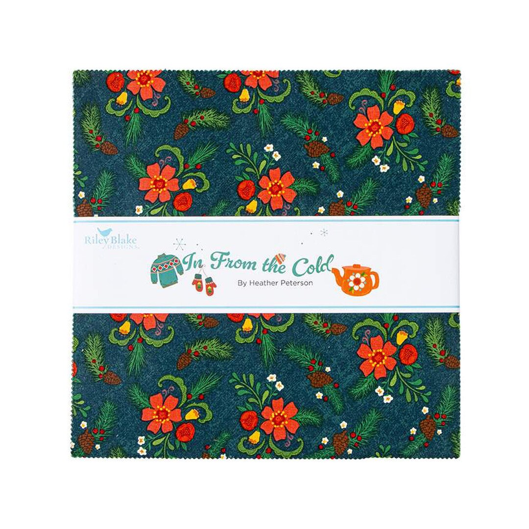 In From the Cold Collection - 10" Stacker - Layer Cake - Heather ...