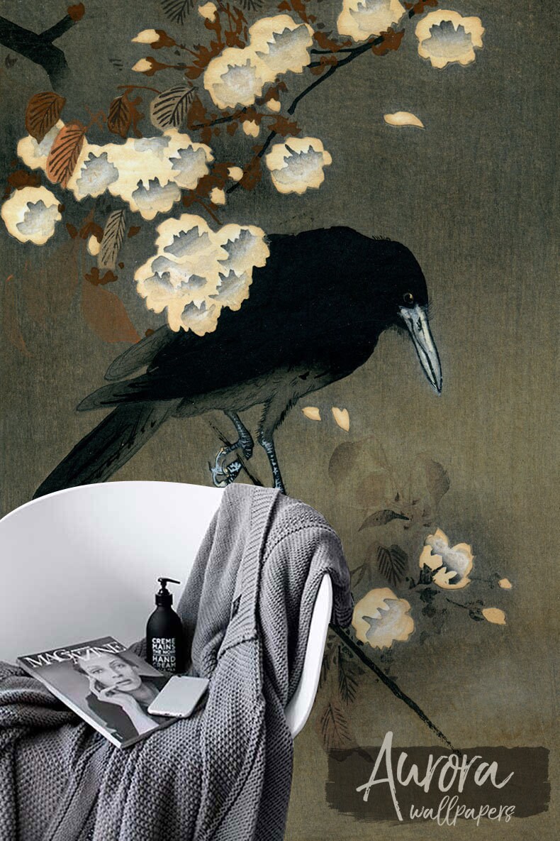 Crow Wallpaper Border