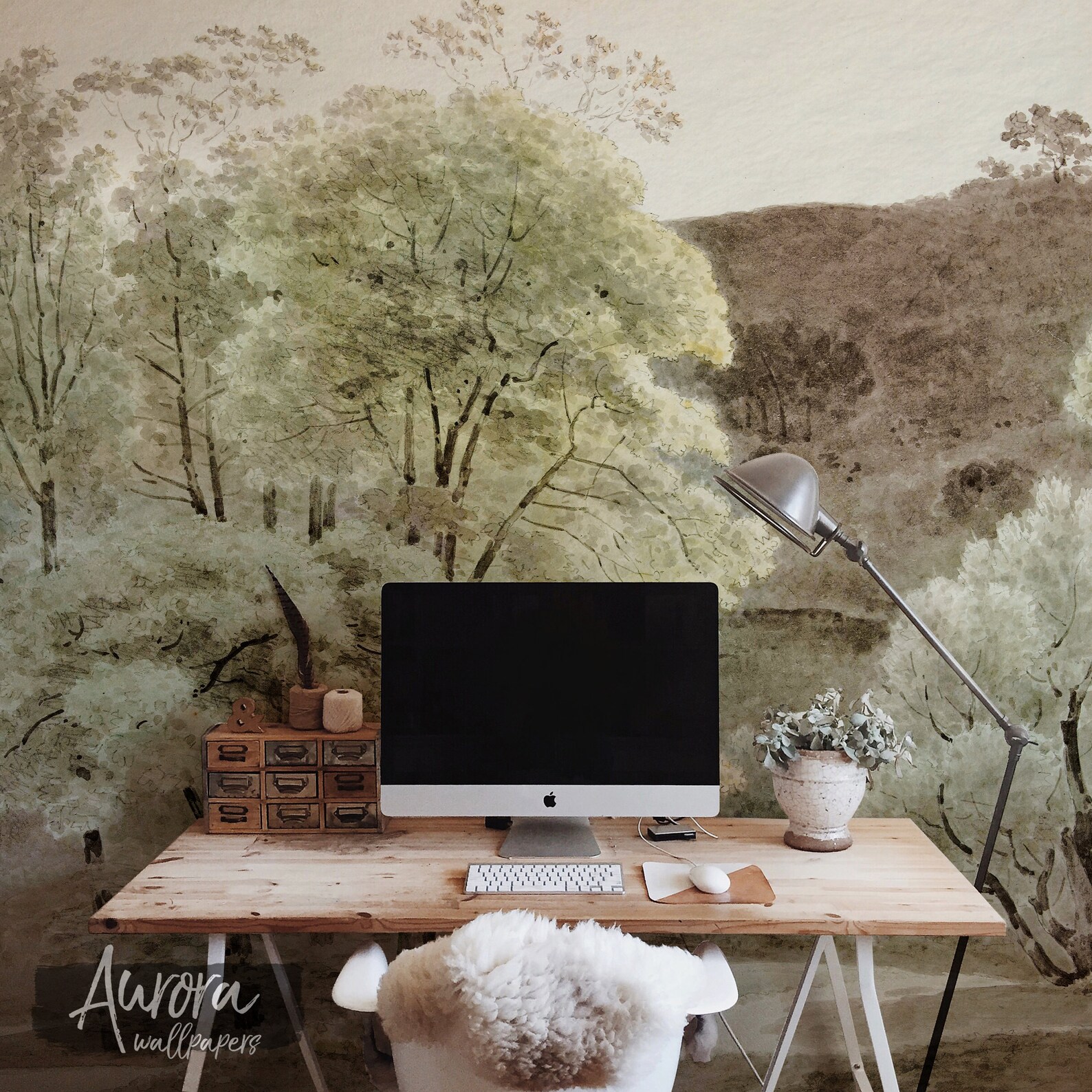 Village Spring Fresh Air 90 Removable Wallpaper Traditional - Etsy