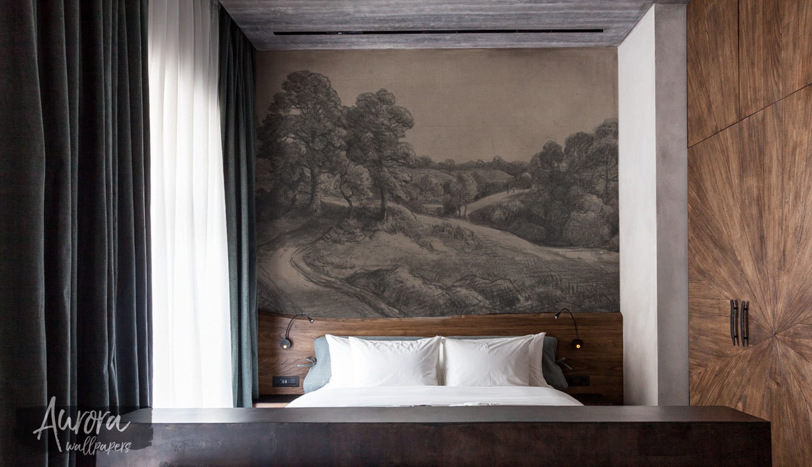 Countryside Wall Decor Art Wall Mural Removable Wallpaper | Etsy