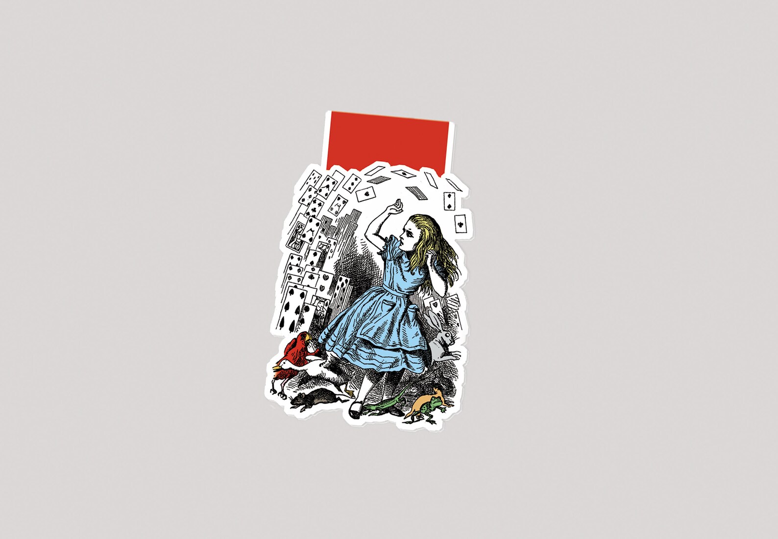 Alice in Wonderland Magnetic Bookmark / Lewis Carrol / Bookish / Writer ...