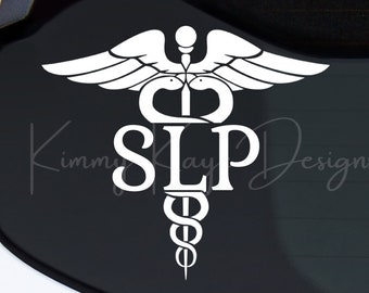 Physical Therapy Assistant Vinyl Car Decal, Car Decals for Women ...
