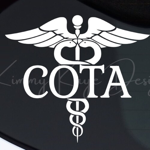 Certified Occupational Therapy Assistant Vinyl Car Decal Car - Etsy