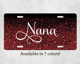 Nana License Plate | Etsy