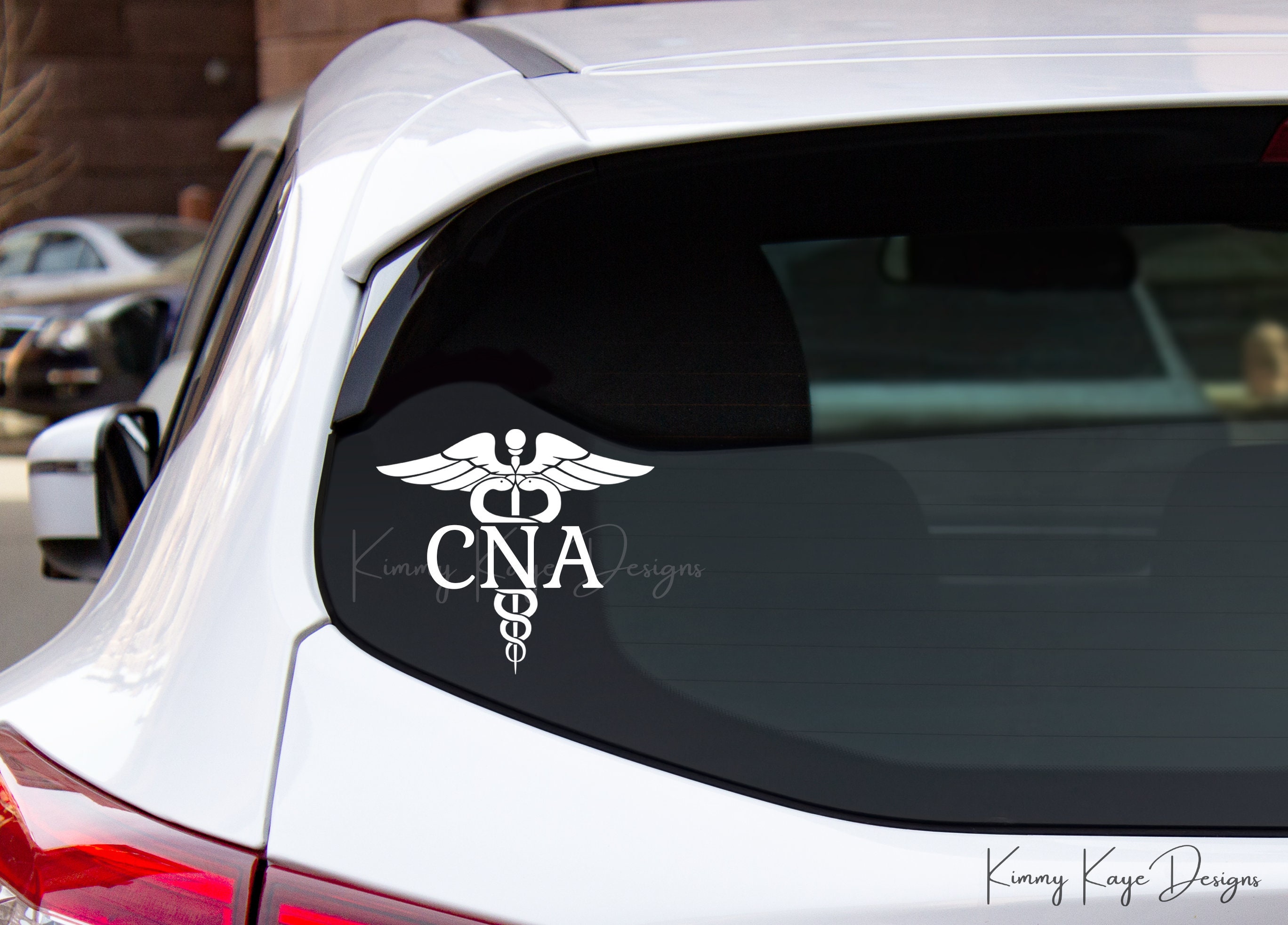 CNA Caduceus Vinyl Decal DIY Applications for Tumblers Water - Etsy